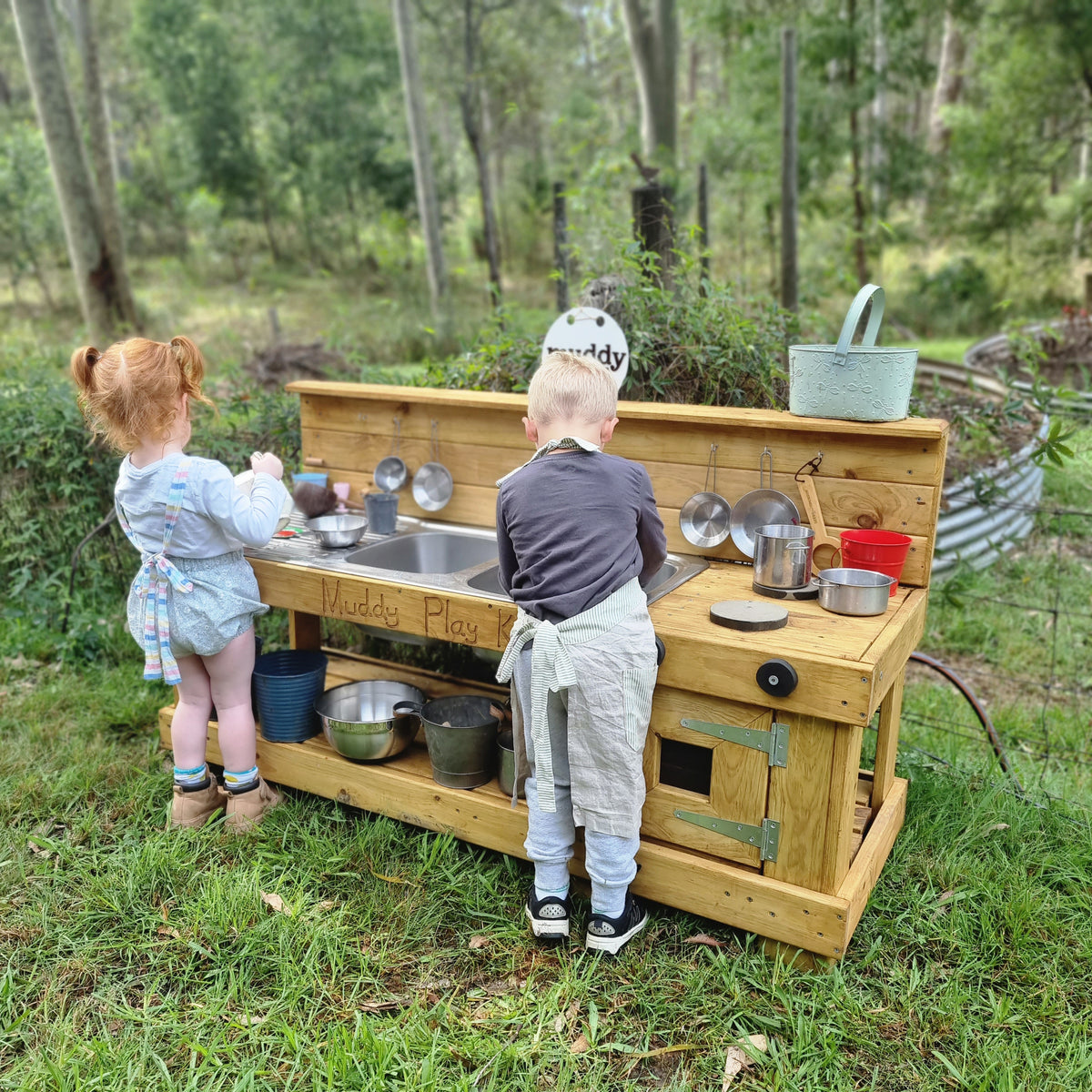 Children's Mud Kitchen ~ Stove Top – Muddy Play Kitchens