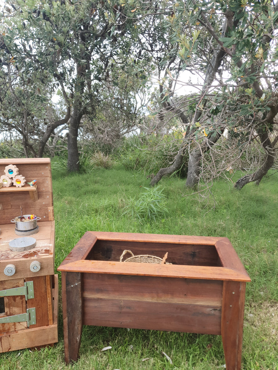 Sand Pit Planter Box – Muddy Play Kitchens